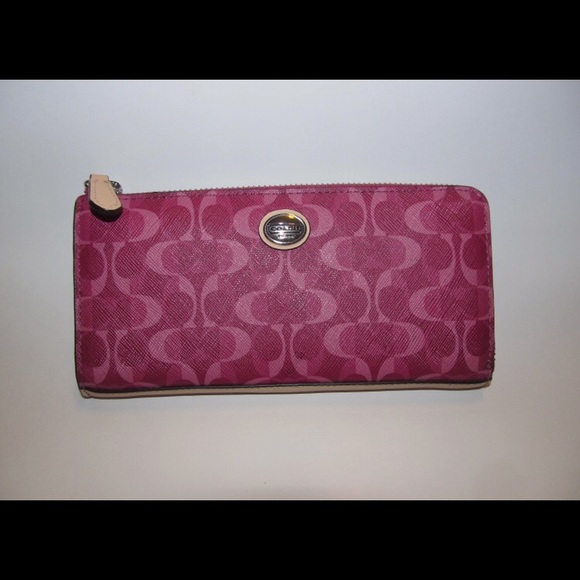 Coach | Bags | Coach Wallet Peyton Dream C Slim Zip | Poshmark